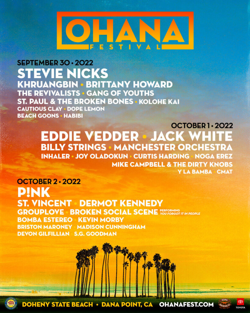 Ohana Fest Announces Weekend Lineup - Loud Hailer Magazine