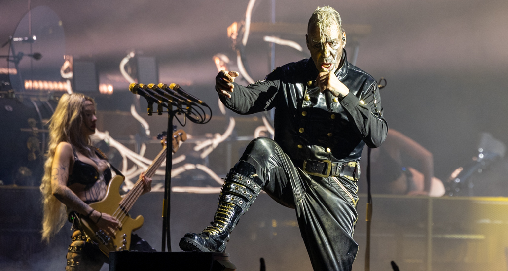 Till Lindemann at Hanns-Martin-Schleyer-Halle in Stuttgart, Germany ...
