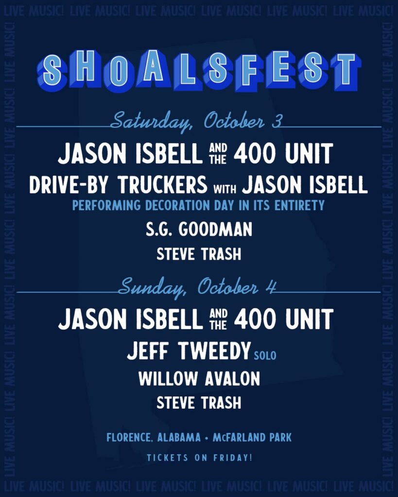 ShoalsFest Announces Lineup for 2026 - Loud Hailer Magazine